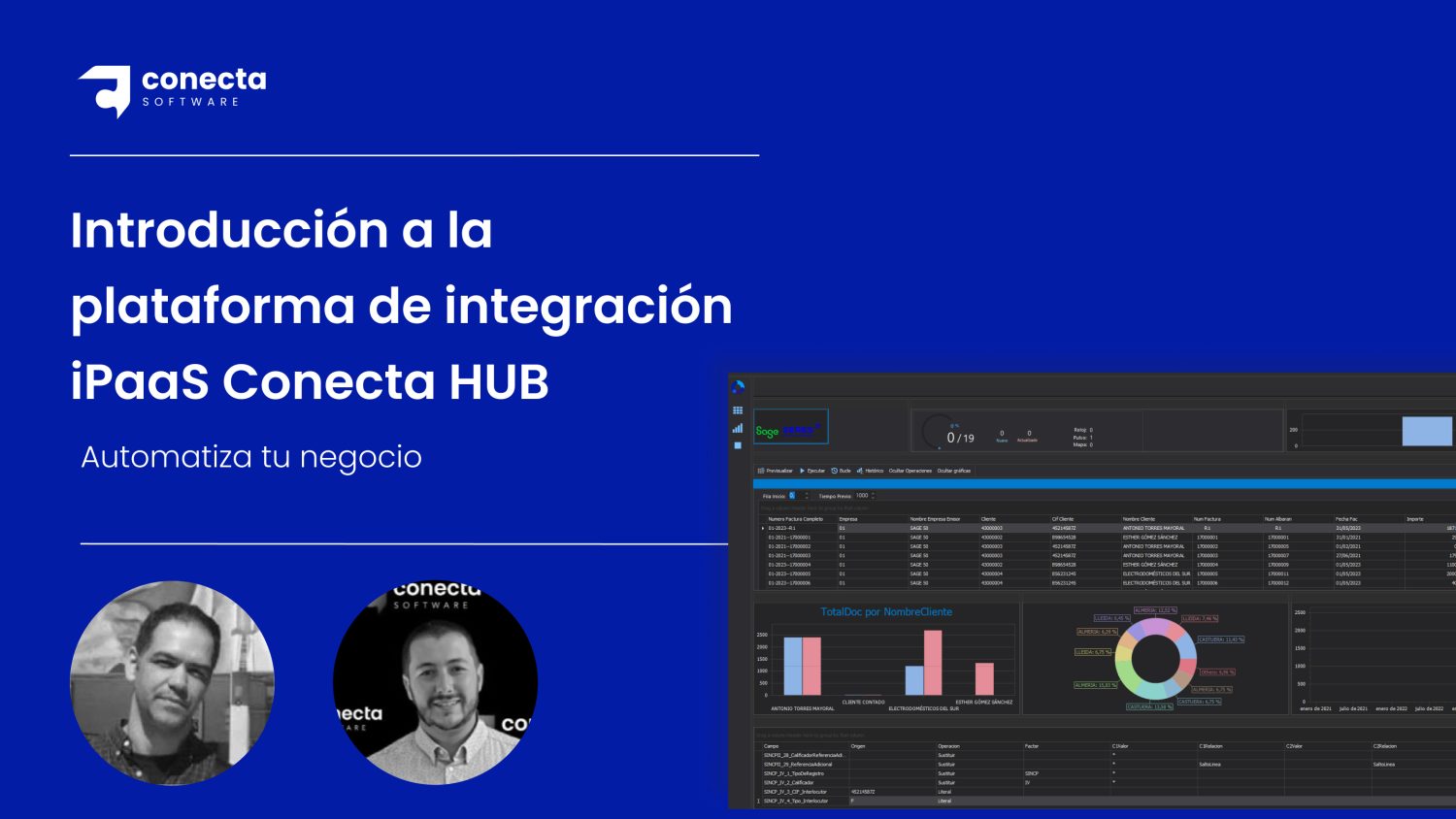 Conecta HUB - Automatiza tu negocio con un iPaaS listo para usar - Conecta Software